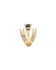Elegant Elliptical Enclose Ring Set