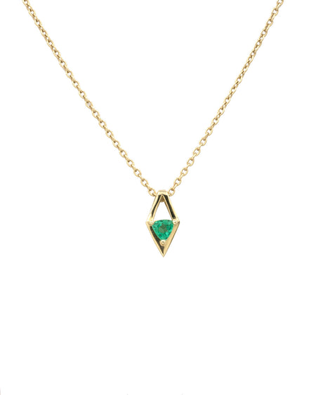 Reflection Necklace Emerald – Bliss Lau
